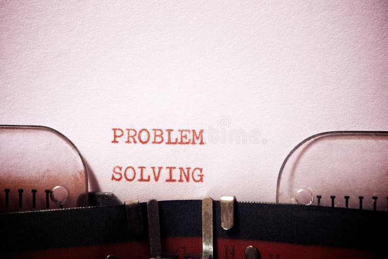 Problem solving phrase stock photo. Image of consulting - 201761482