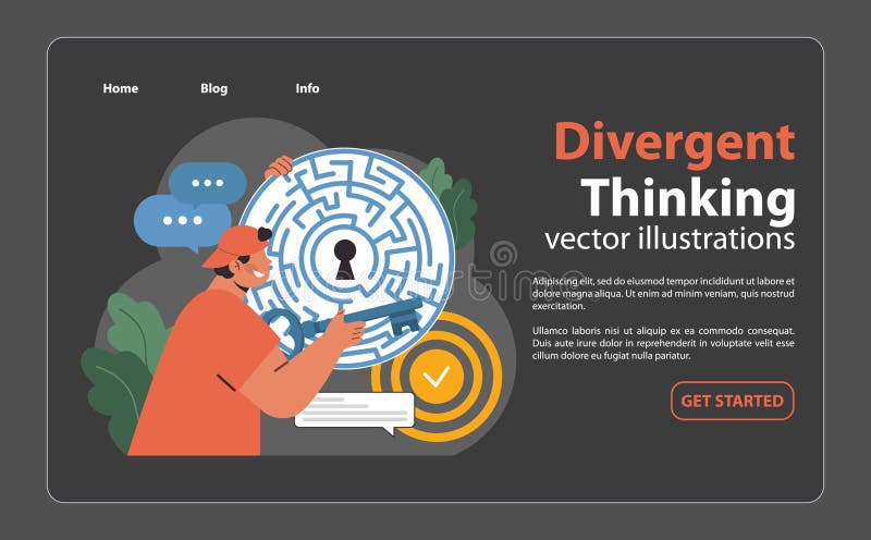 Problem Solving Prowess. Flat Vector Stock Illustration - Illustration ...