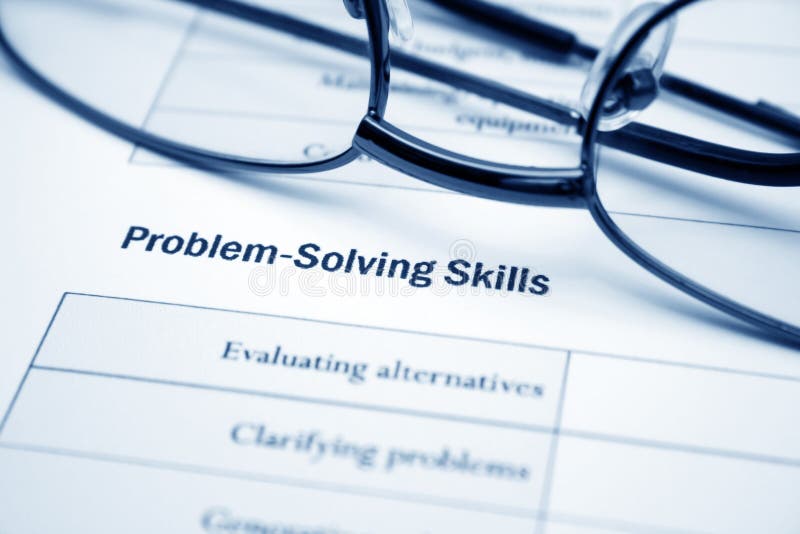 Problem solving skills stock photo. Image of solving - 181438480