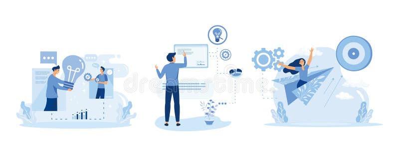 Problem Solving Skills Abstract Concept Vector Illustration. Creative ...