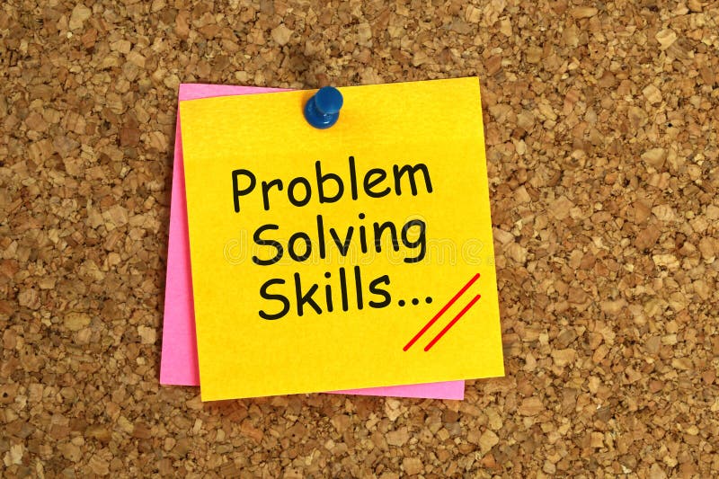 Problem solving sticky stock photo. Image of discussion - 152313594