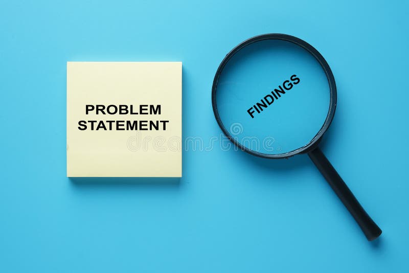 Problem Statement and Solution Stock Image - Image of analysis, hand ...