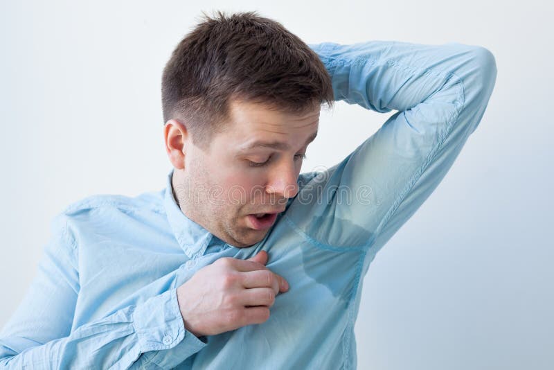 Problem with Sweating - Hyperhidrosis Stock Photo - Image of health ...
