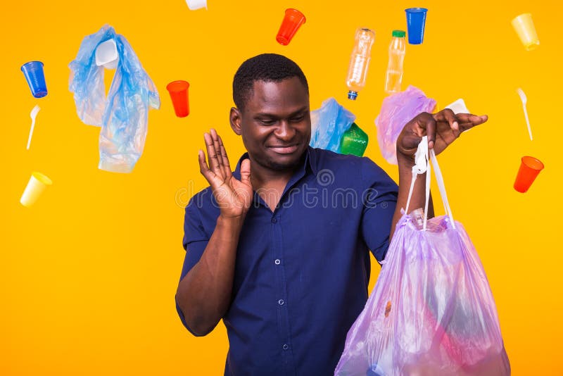 Man Carrying Garbage Can Stock Photos - Free & Royalty-Free Stock ...