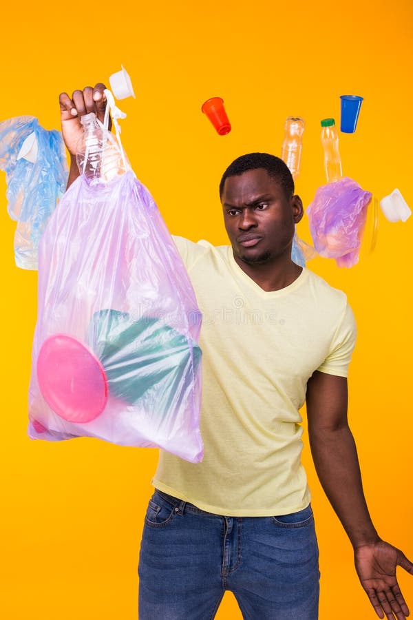 Sad Carrying Trash Bag Stock Photos - Free & Royalty-Free Stock Photos ...