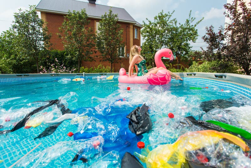 Silly pool stock photo. Image of youth, resort, tropical - 5825586