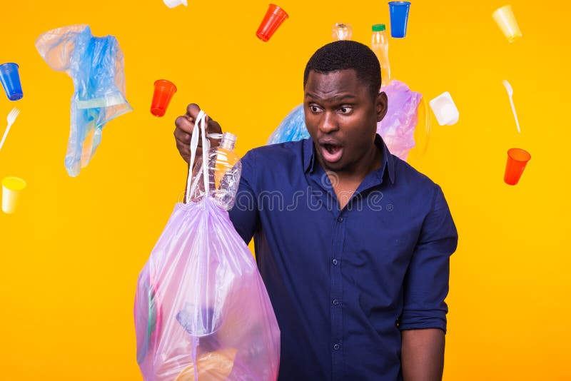 Man Carrying Garbage Can Stock Photos - Free & Royalty-Free Stock ...