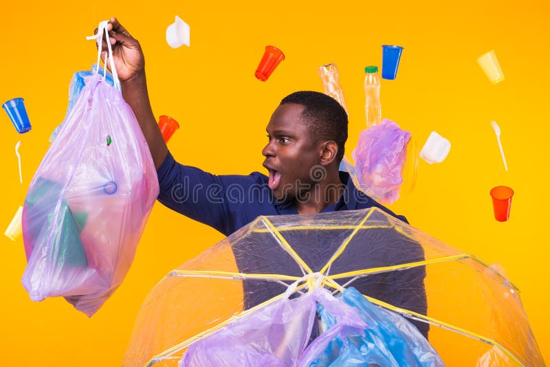 Man Carrying Garbage Can Stock Photos - Free & Royalty-Free Stock ...