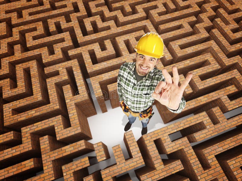 Problem of worker stock photo. Image of solution, tool - 20008096