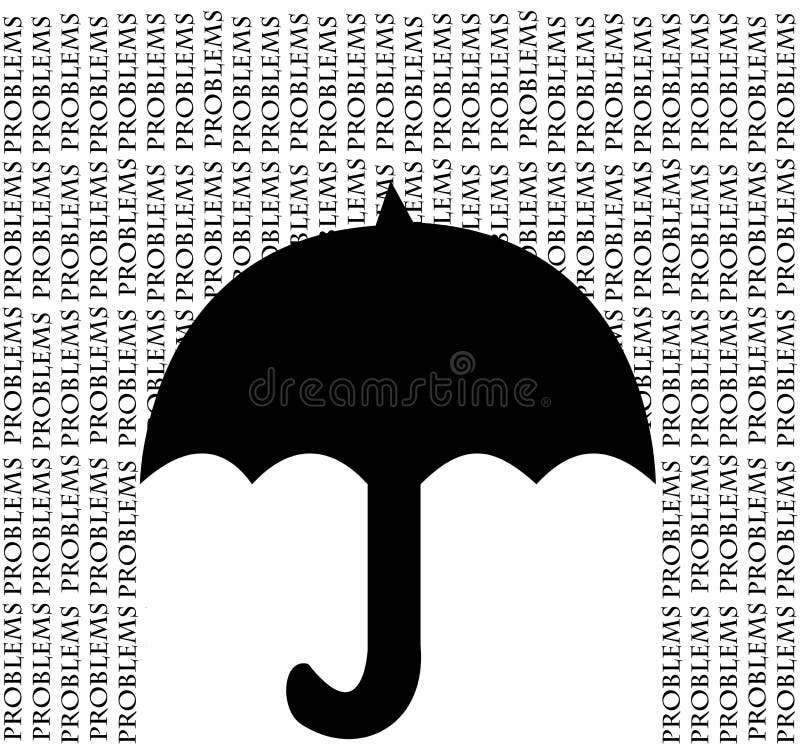 Personal problems stock illustration. Illustration of difficult - 16733491