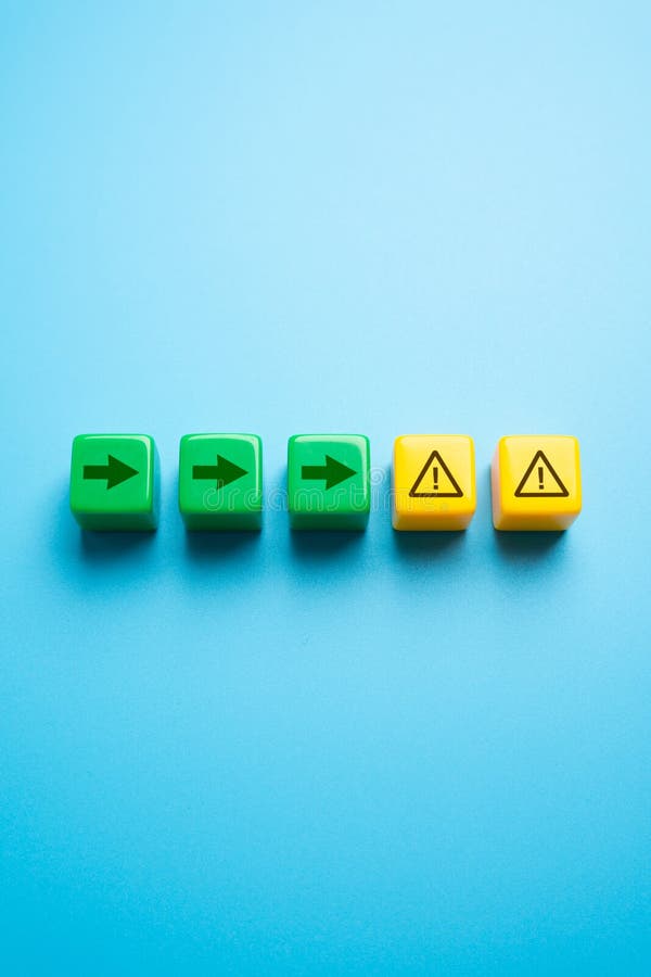 Problems that Arise when Moving To New Levels. Stock Photo - Image of ...