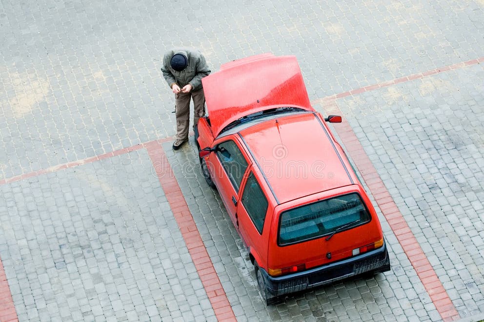 Problems with car stock image. Image of stop, problem - 1877151