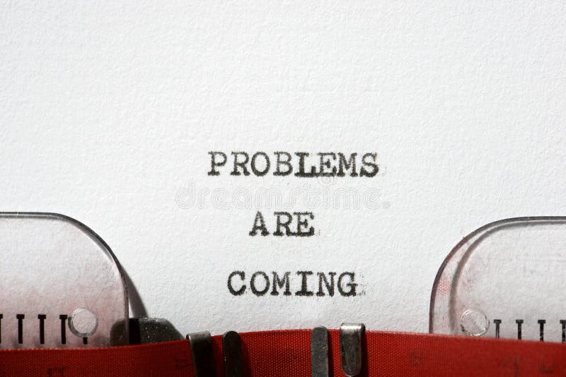 Problems are coming stock photo. Image of horizon, soon - 263441898