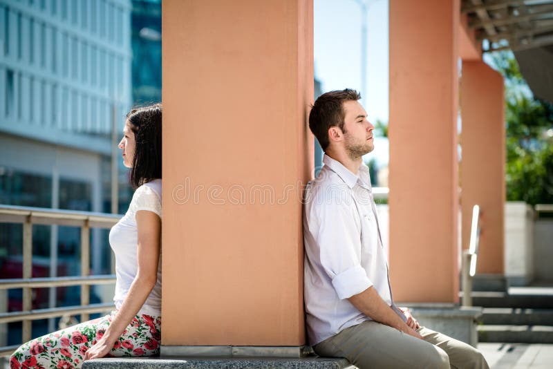 Problems in relationship? stock image. Image of conflict - 37767613