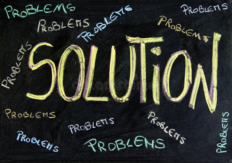 Problems and solution stock image. Image of issues, discovery - 25832433
