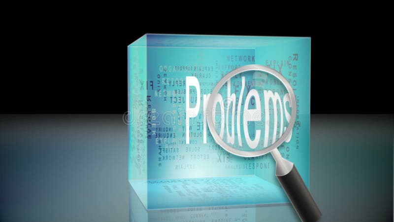 Problems and Solutions Animation Stock Video - Video of people, digital ...