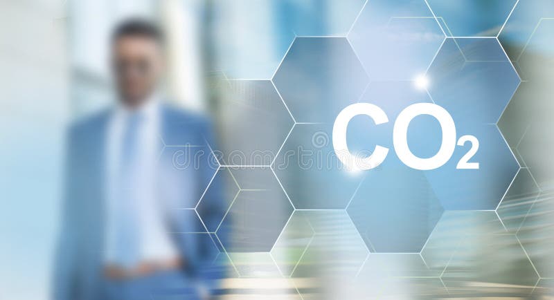 Problems and Solutions of CO2 Emission. Stock Photo - Image of ...