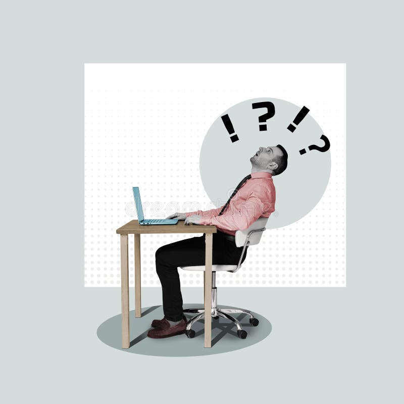 Problems at work. Concept. stock photo. Image of idea - 258988684