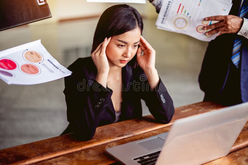 Problems from Work, a Lot of Work, Heavy Work, Emotional Stress Take ...