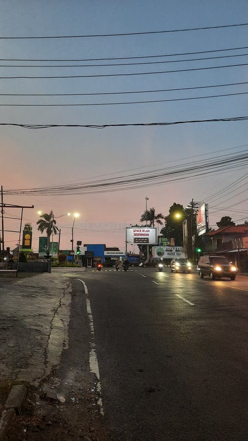 Probolinggo City Road, East Java Indonesia Editorial Photo - Image of ...