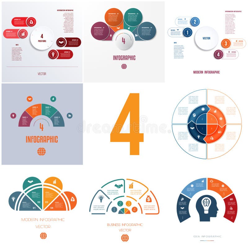 Proc Ciclico Concettuale Di Infographics Degli Elementi Universali Dei ...
