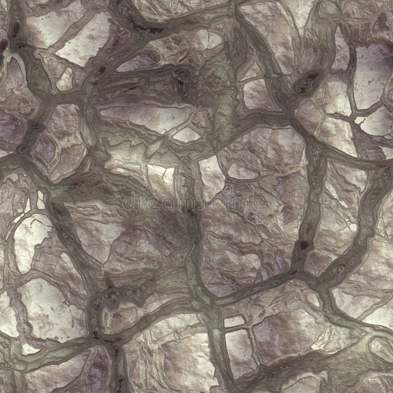 Procedural Seamless Texture Rocks and Stones Stock Illustration ...