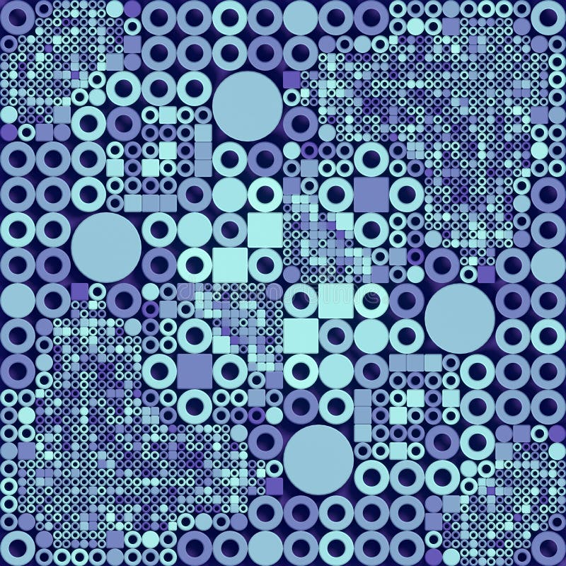 A Procedurally Generated Pattern that Resembles a Complex Grid of ...