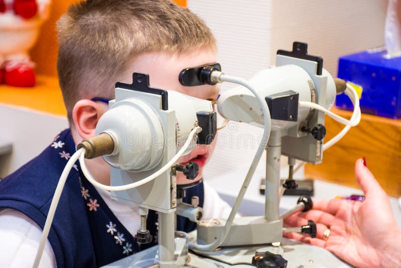 The Procedure for the Examination and Hardware Treatment Eyes of a ...