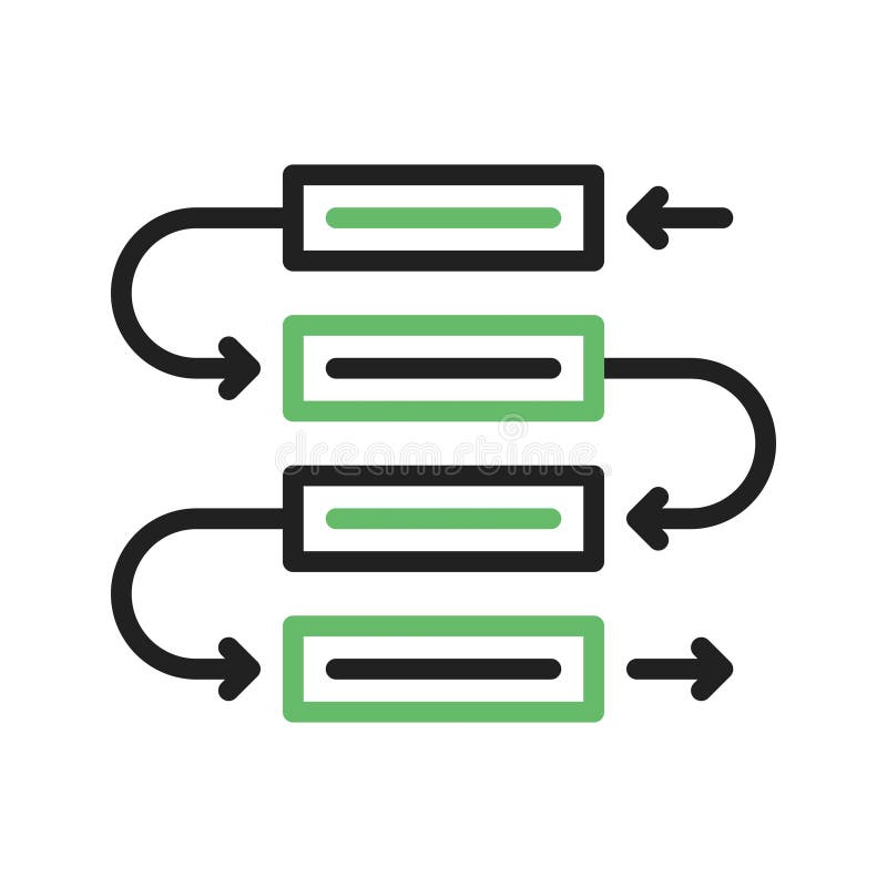 Procedure Icon Image. stock vector. Illustration of outline - 288598598
