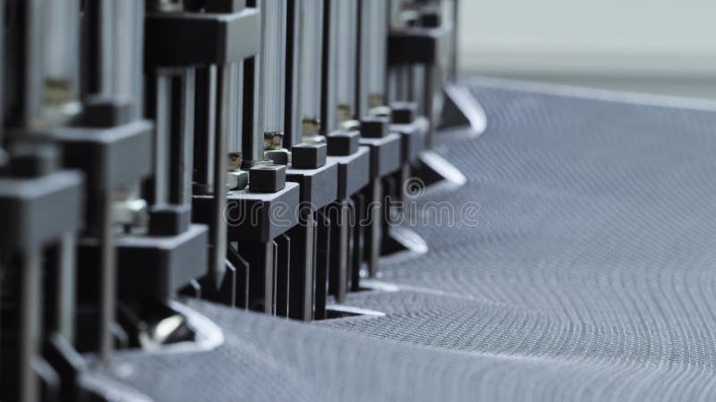 The Procedure of Securing a Metal Grid Onto a Device Employed for Metal ...