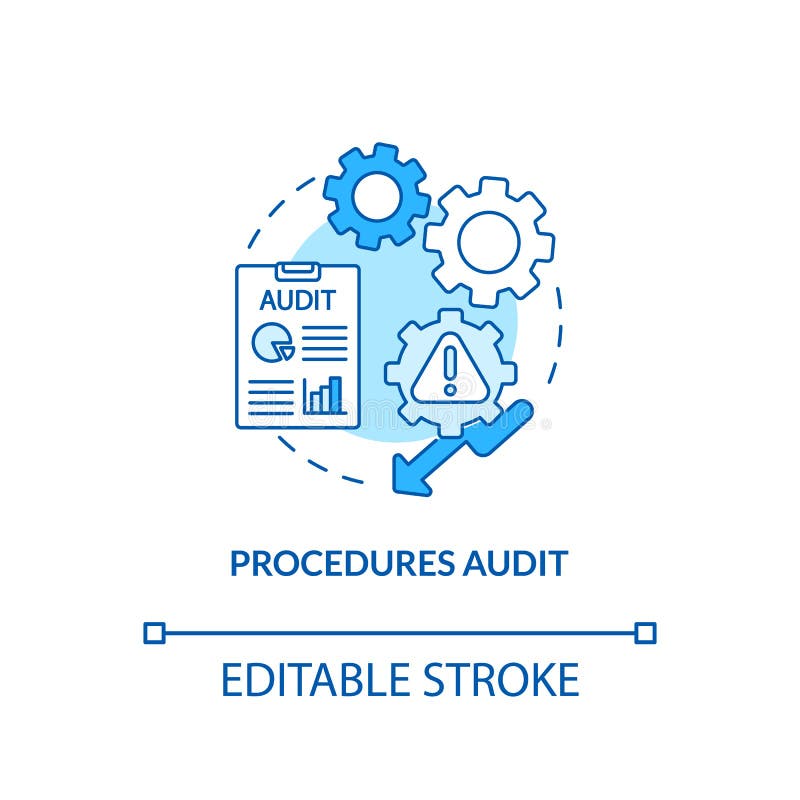 Procedures, Audit, Train and Coach Stock Vector - Illustration of ...