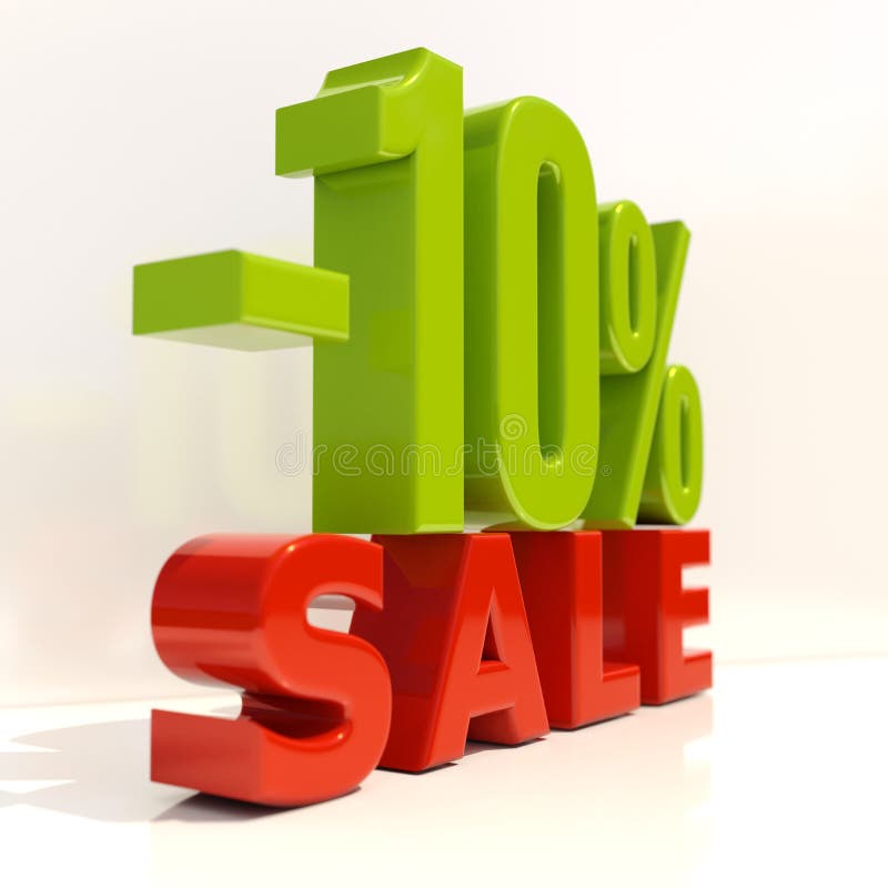 10 procent tecken stock illustrationer. Illustration av procent - 91655409