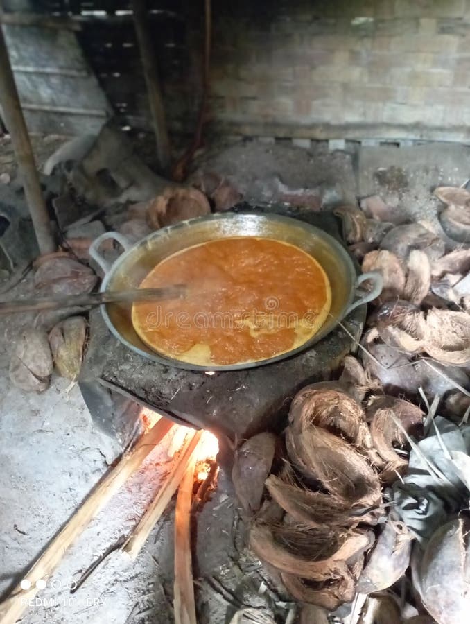 Proces on Red Sugar Java Tradisional Stock Photo - Image of java, trad ...