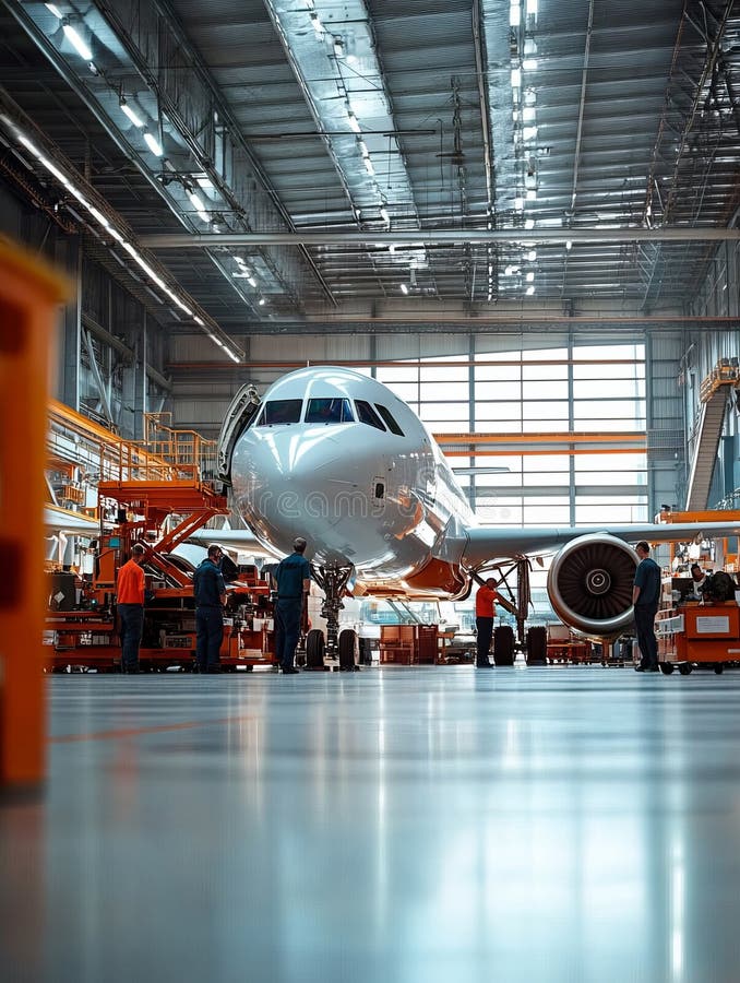 The Process of Aircraft Maintenance and Assembly Takes Place in a ...