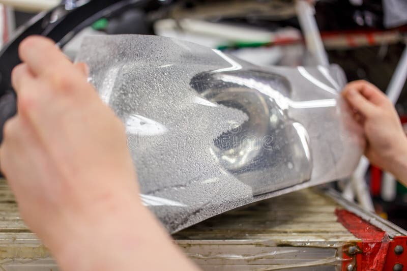 The Process of Applying a Protective Polyurethane Film To Protect ...