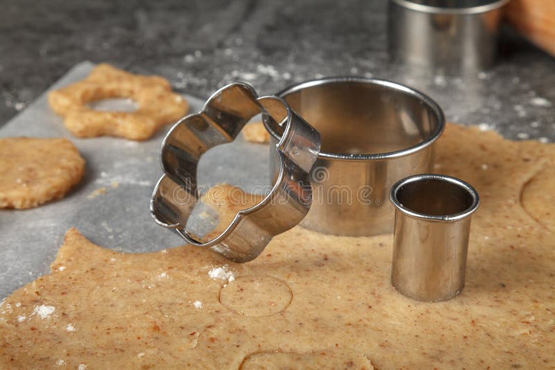 Process of Baking Cookies at Home. Home Cooking Concept Stock Photo ...