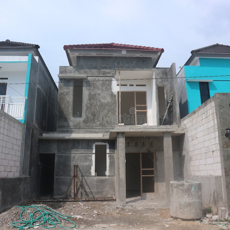 The Process of Building a Comfortable and Beautiful 2-storey House ...