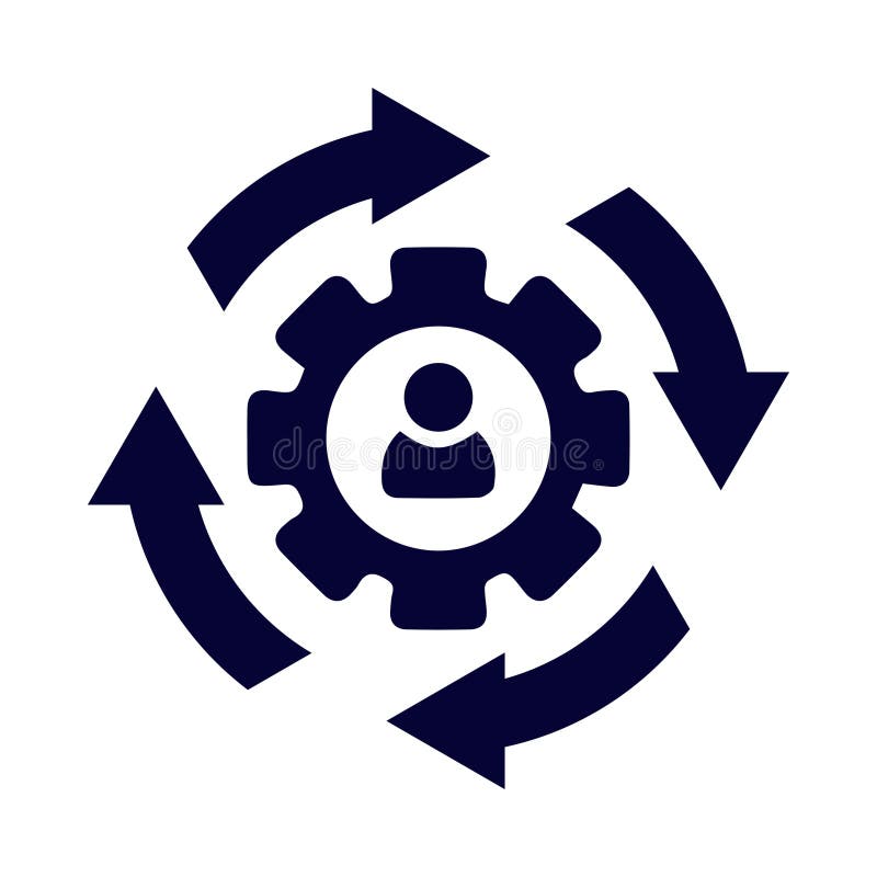 Process, Business, Control, Management, Development Icon Stock Vector ...