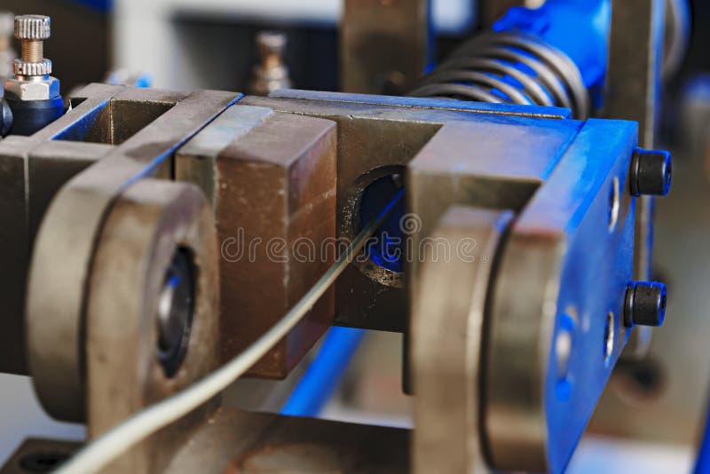 Process of Cable Production in a Factory Stock Image - Image of wire ...