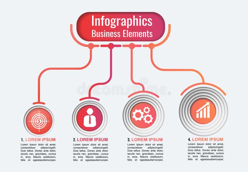 Vector Business Template for Presentation. Stock Vector - Illustration ...
