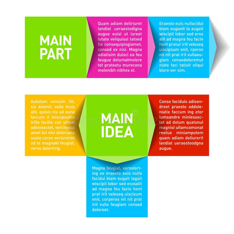 Concept of Business Process Improvements Chart. Stock Vector ...