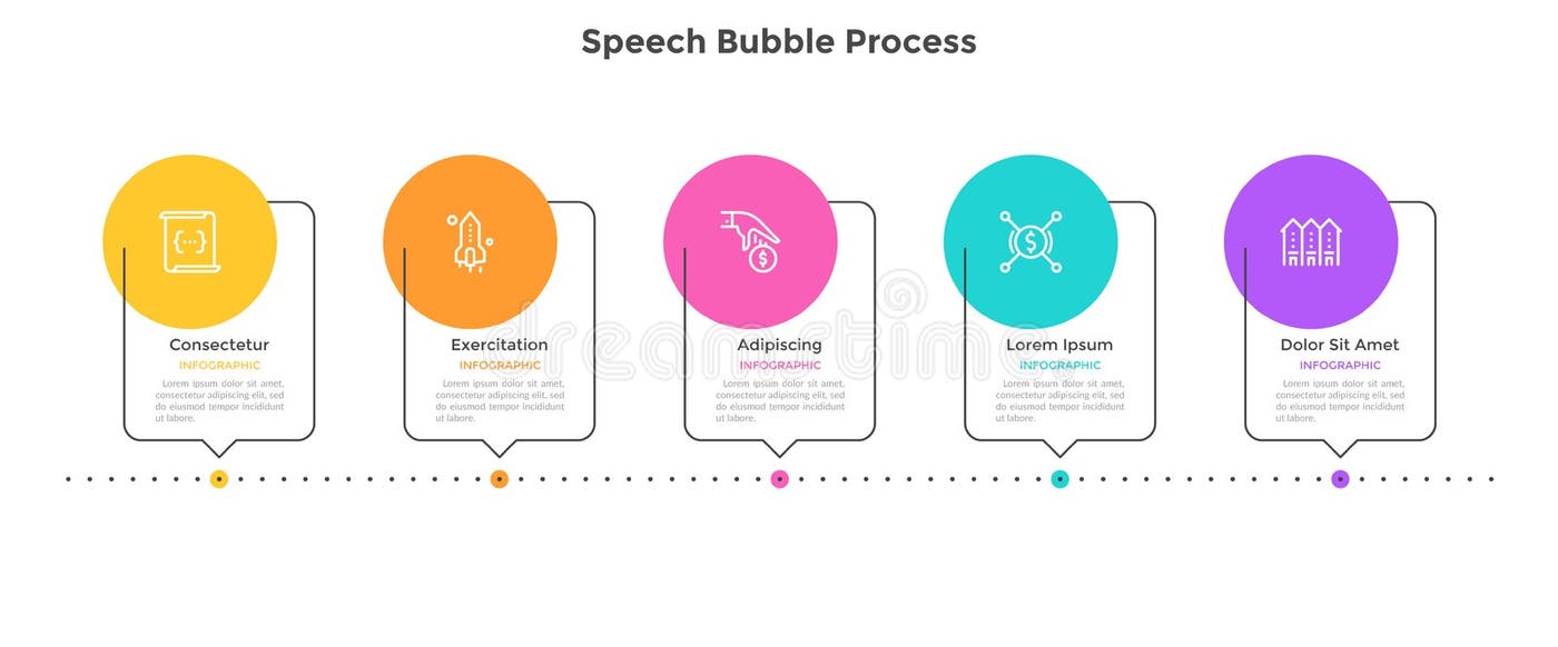 Dotted Line Horizontal Flow Steps Stock Illustrations – 12 Dotted Line ...