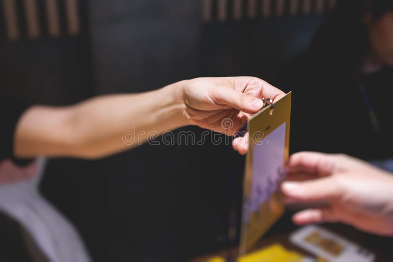 Process of Checking in on a Conference Congress Forum Event ...