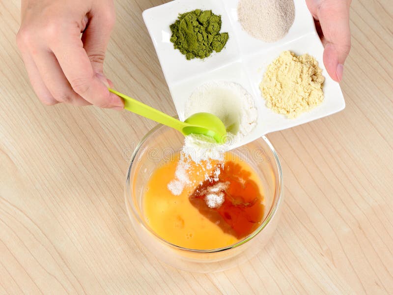 The Process of Chef Homemade Cooking Moon Cake and Mung Bean Pastry by ...