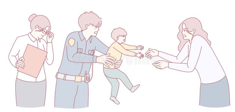 The Process of Child Custody Exchange that Involves Parents and ...