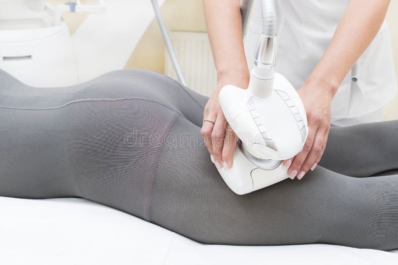 Process at the Clinic Lipomassage Stock Photo - Image of procedure ...