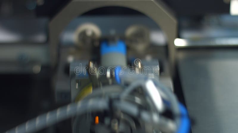 Modern Biometric Device for Passport Stock Image - Image of modern ...