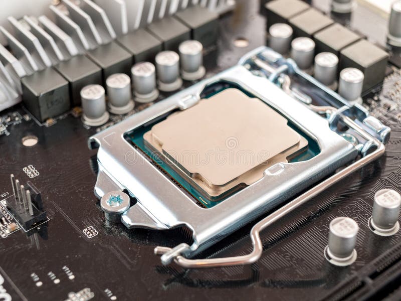 The Process of Connecting the CPU To the Processor Socket on a Modern ...