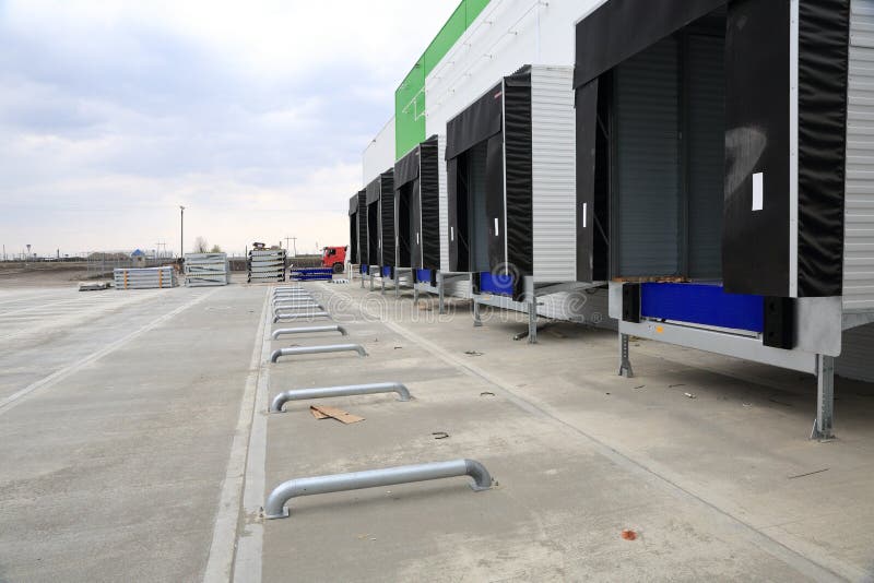 The Process of Construction and Launch of a Large Logistics Center, Its ...