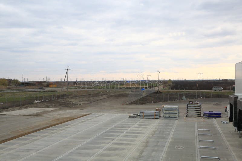 The Process of Construction and Launch of a Large Logistics Center, Its ...